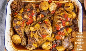 Jamie Oliver Cajun Chicken Tray Bake Recipe