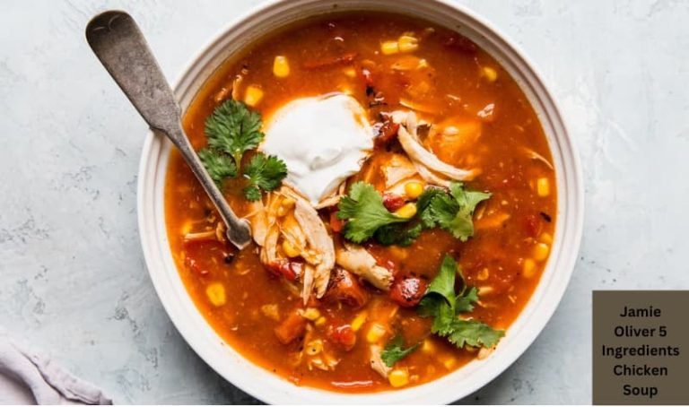 Jamie Oliver 5 Ingredients Chicken Soup Recipe