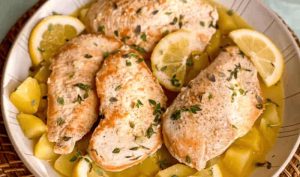 Jamie Oliver Lemon and Thyme Chicken Recipe