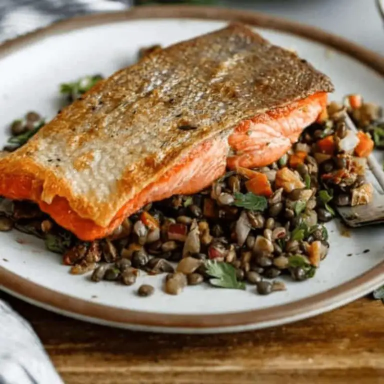 Jamie Oliver Salmon And Lentils Recipe