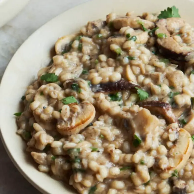 Jamie Oliver Mushroom Pearl Barley Risotto Recipe